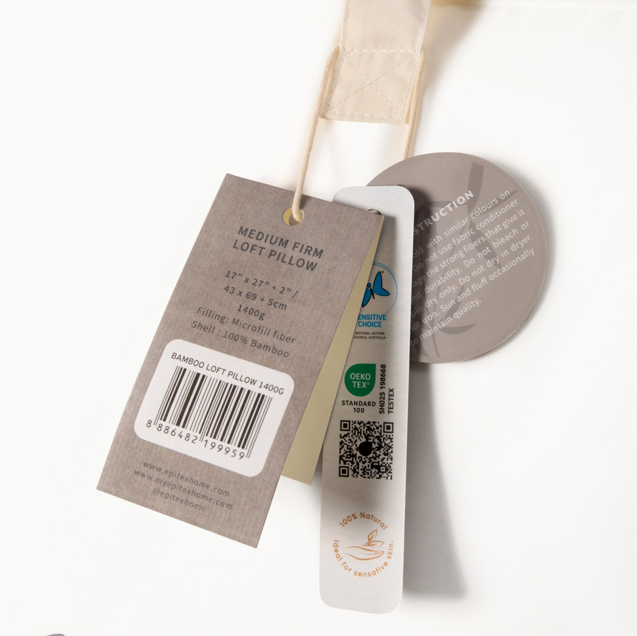 Nature Collection Bamboo Pillow 1600G / 1400G